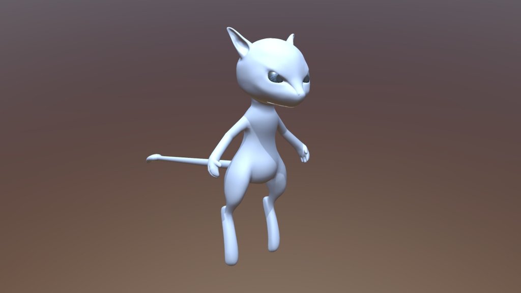 Mew - 3D model by Teyden Pearl (@tpearl) [c73fc59] - Sketchfab