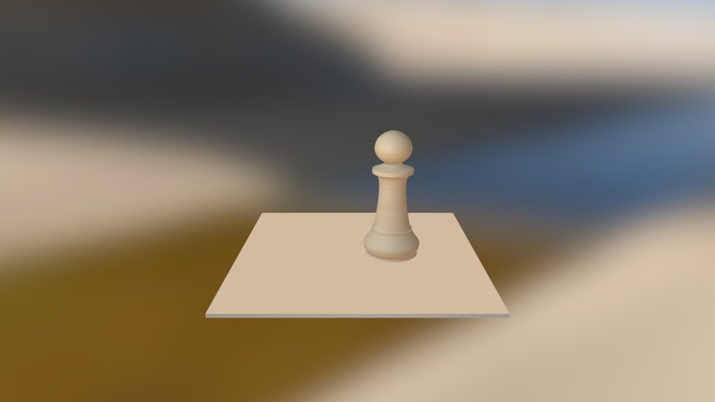 Chess Pawn - 3D model by Haleigh Elkins (@helkins93) [c740292] - Sketchfab