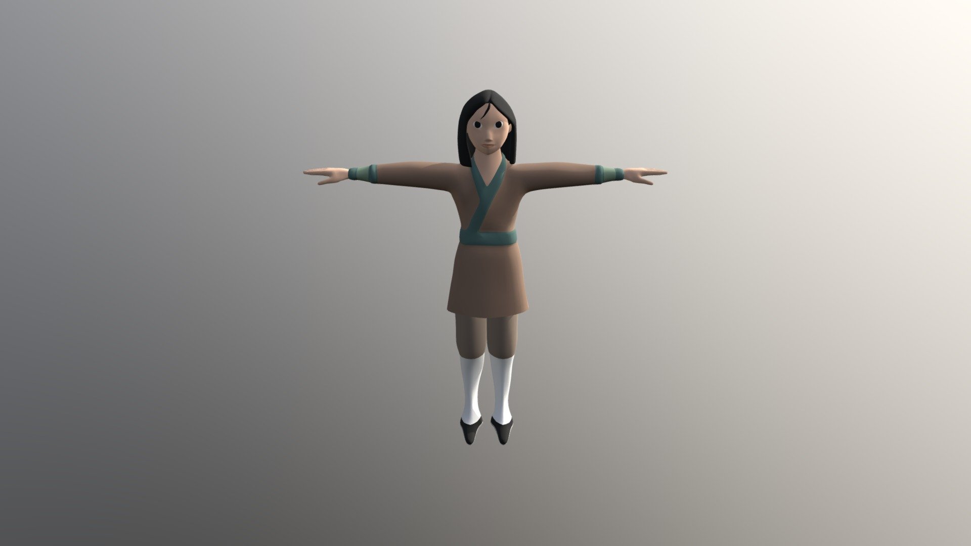 Mulan - 3D model by LaetitiaLx [c7421b1] - Sketchfab