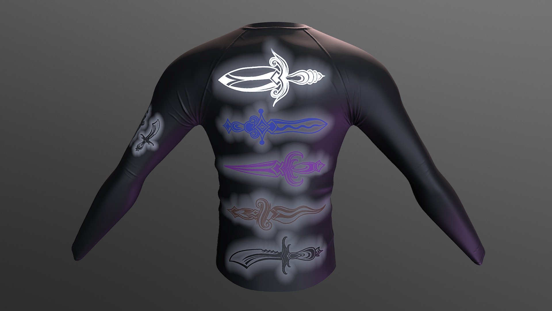 10th Planet Competition Team Rashguard - 3D model by lexyemeeks ...