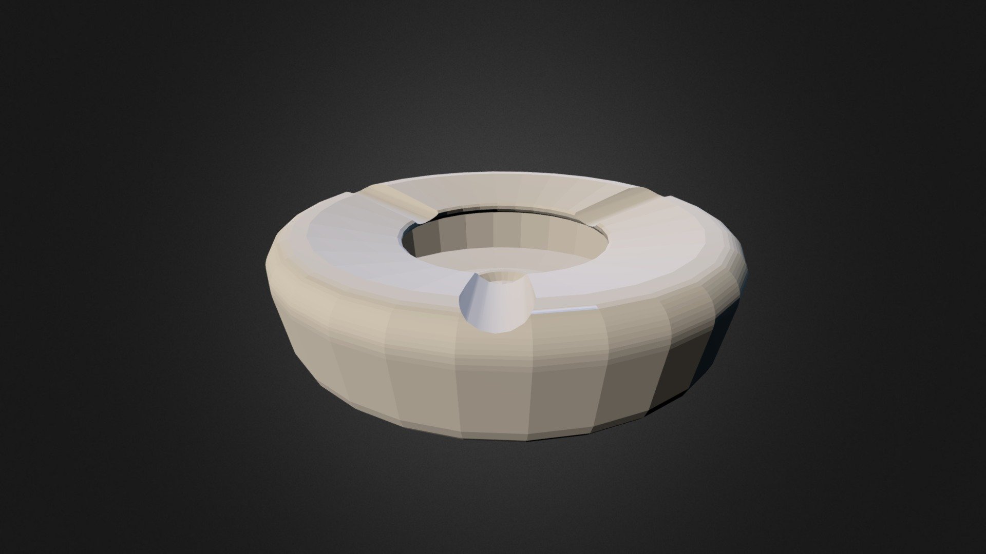 Ashtray - Download Free 3D model by James [c7433e7] - Sketchfab