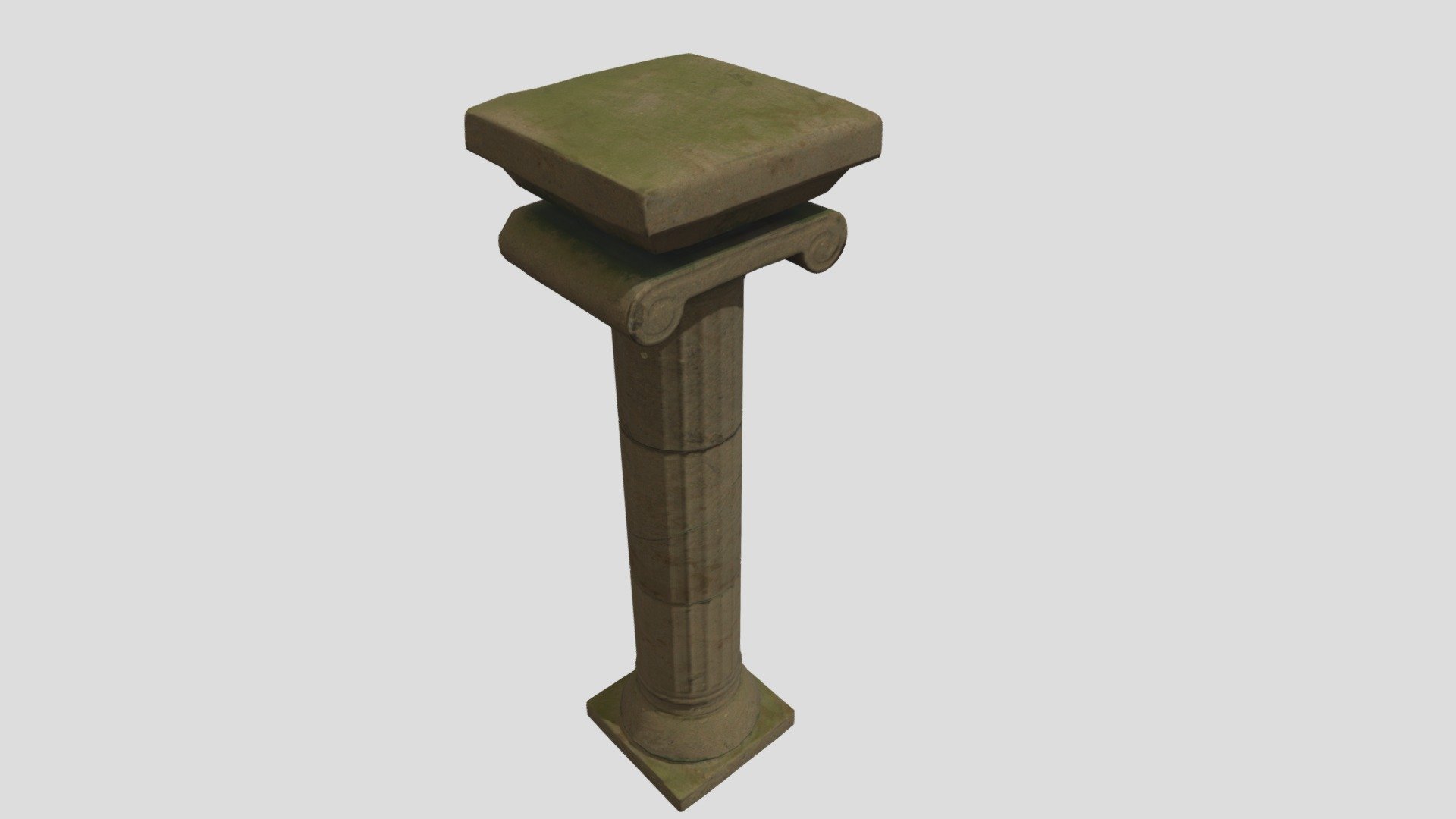 Pillar Low Poly - 3D model by Rob Hinde (@gdgalevel3) [c74363e] - Sketchfab