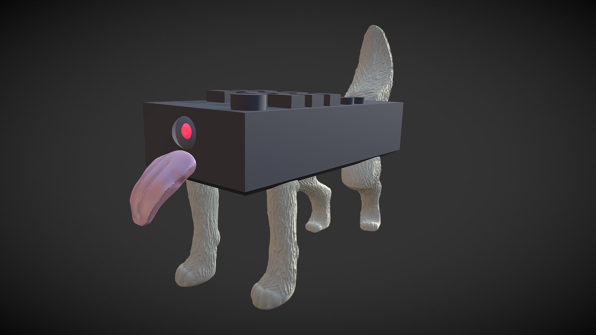 Sculpt January18 day28: ,,cyber" - 3D model by Schnubiiii [c74438d ...