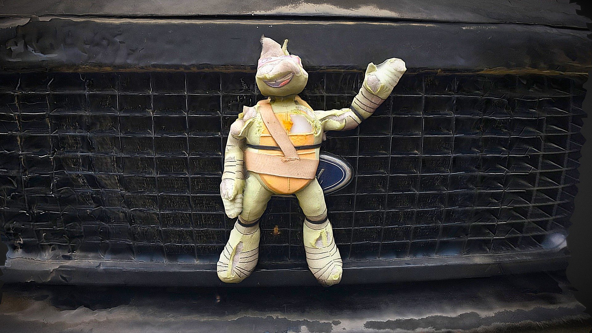 Ninja turtle muppet - 3D model by alban [c7443be] - Sketchfab
