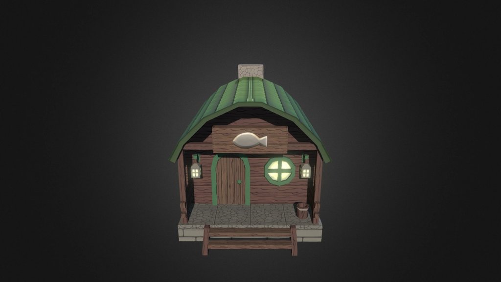 Hut - 3D model by Cudl [c746582] - Sketchfab