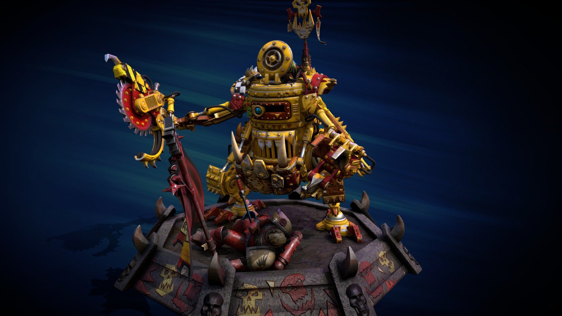 Killa_Kan victorious! - 3D model by giobiancoFB [c74698b] - Sketchfab