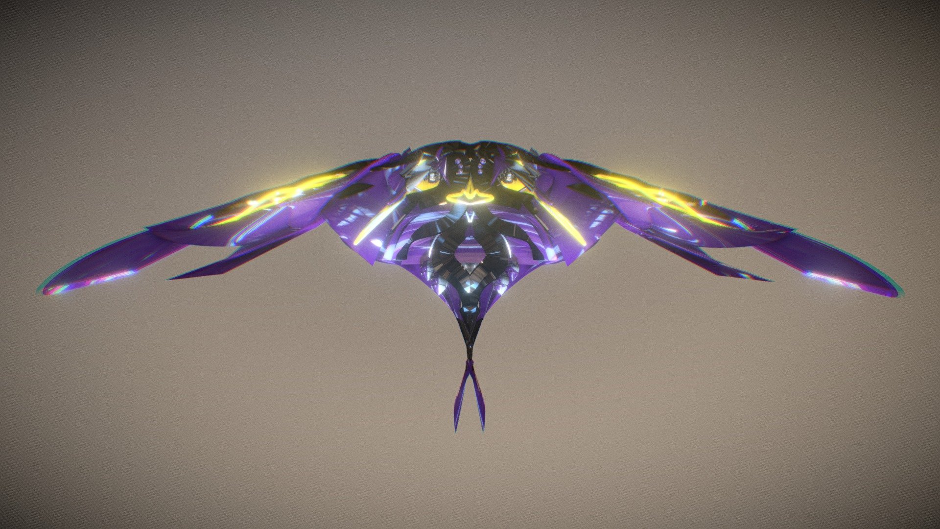 Manta Raider V2 - 3D model by bingko [c746a57] - Sketchfab