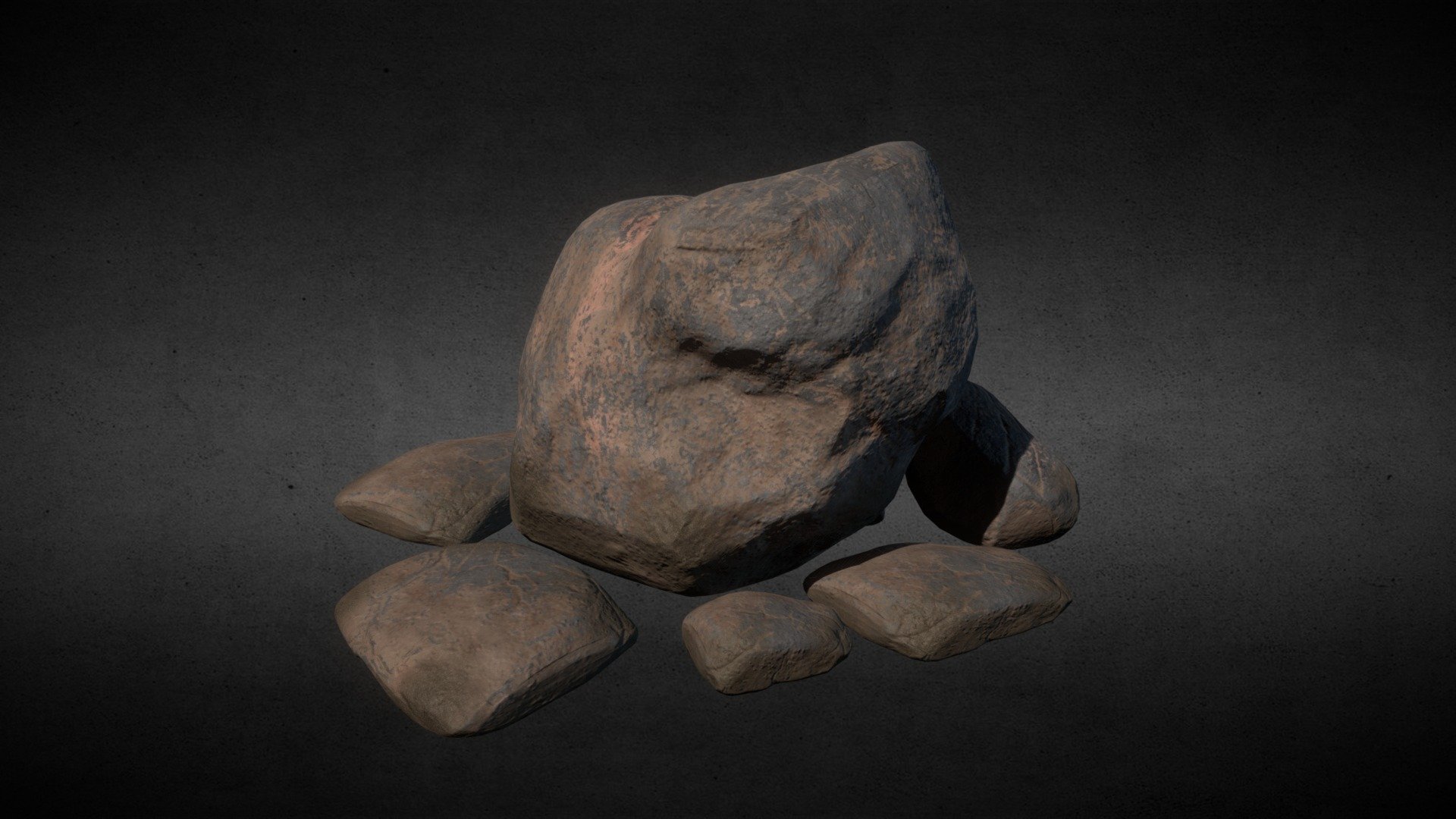 Modular Cave Rocks - 3D model by Dominique Reeder (@Dragon1225 ...