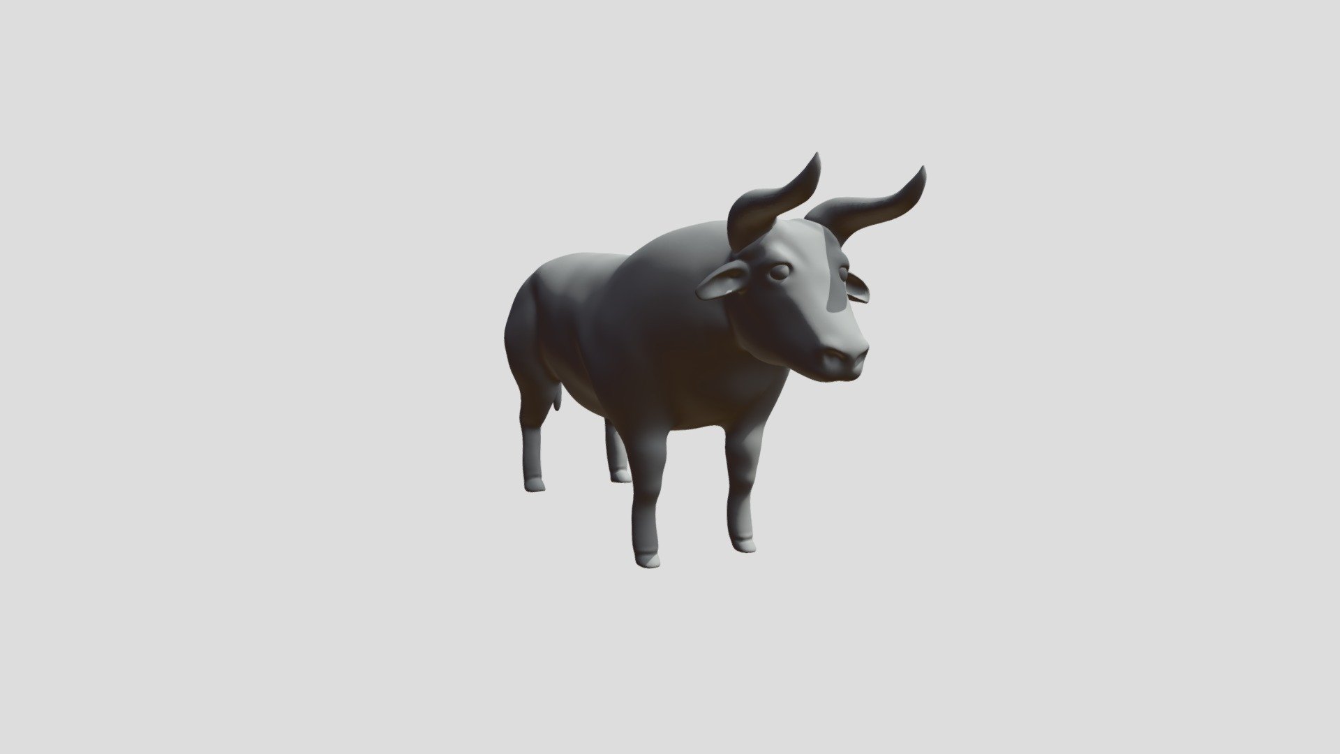 Quick Bull Sketch Weekly 1 - 3D model by bargh [c74904c] - Sketchfab