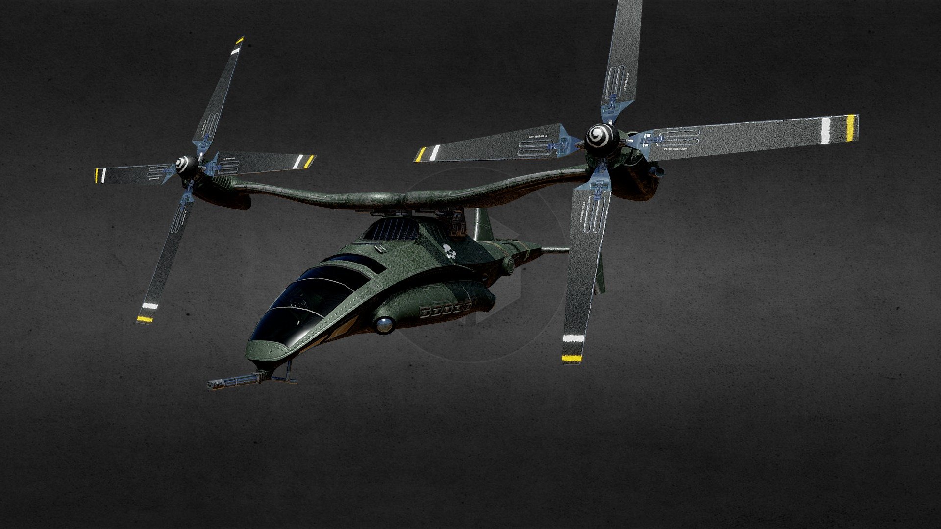 Osprey X-80 - Download Free 3D model by Pedro B. Goulart (@Pebegou ...