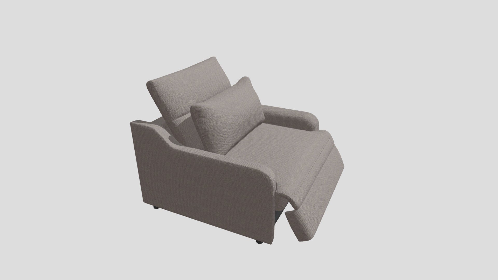 Recliner - 3D model by iotlab [c749e0d] - Sketchfab
