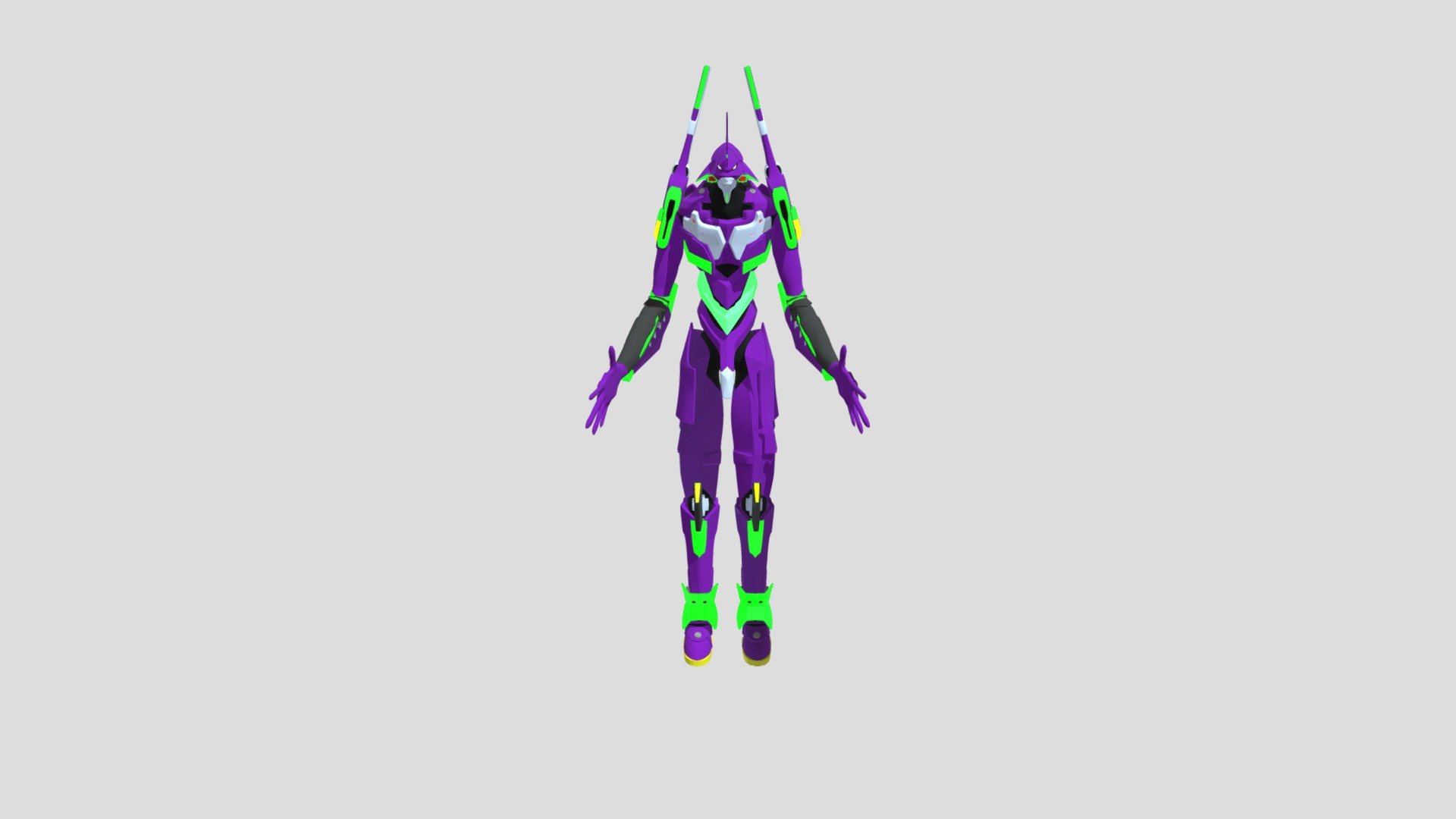 Evangelion Unit 01(Newer) - 3D model by MajorGreens [c74aa76] - Sketchfab
