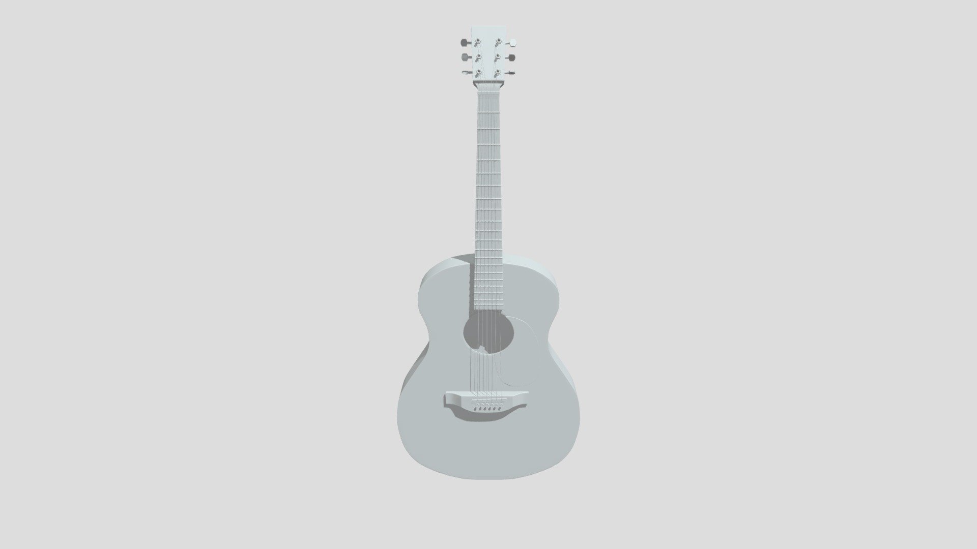 Guitar - Download Free 3D model by sviatoslav.tereshchenko [c74b939 ...