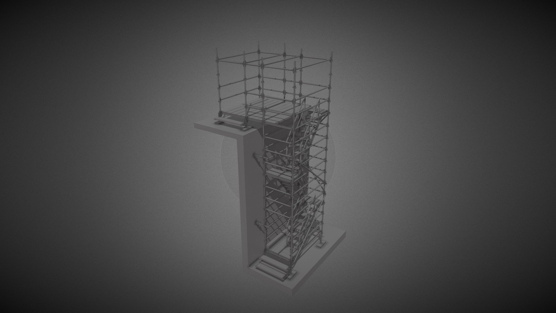 (LEND LEASE - POWERHOUSE ) - ALLOY STAIR - 3D model by Noflash [c74d2f6 ...