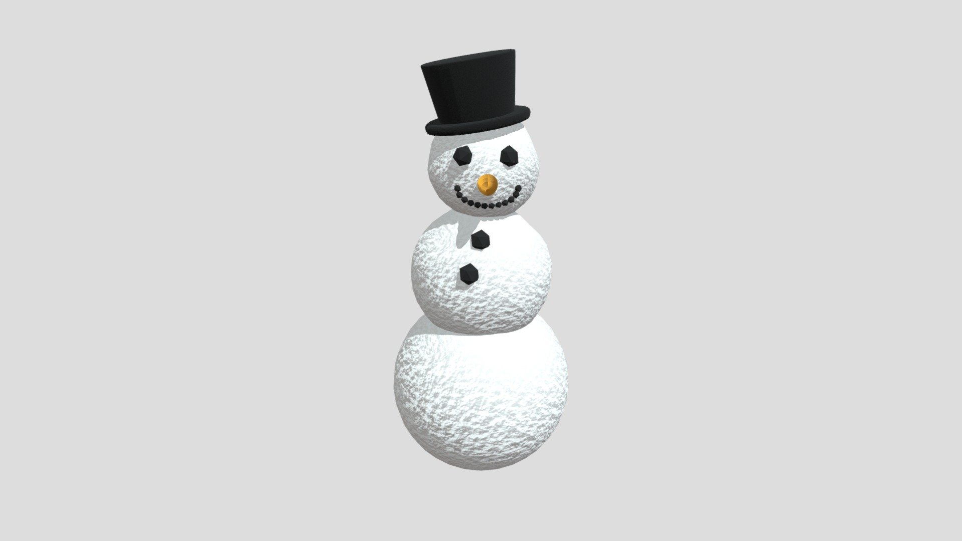 Snowman - 3D model by VgflOwO [c74d919] - Sketchfab