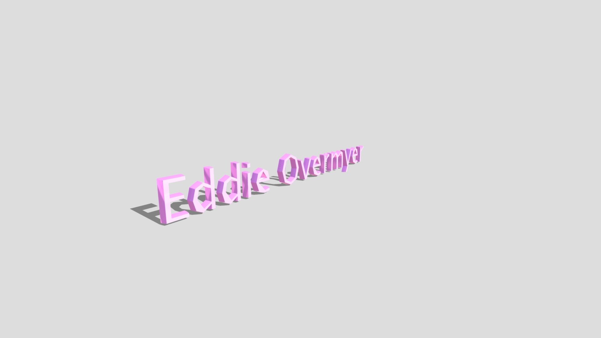 Signature - Download Free 3D model by griffinovermyer [c74e49d] - Sketchfab