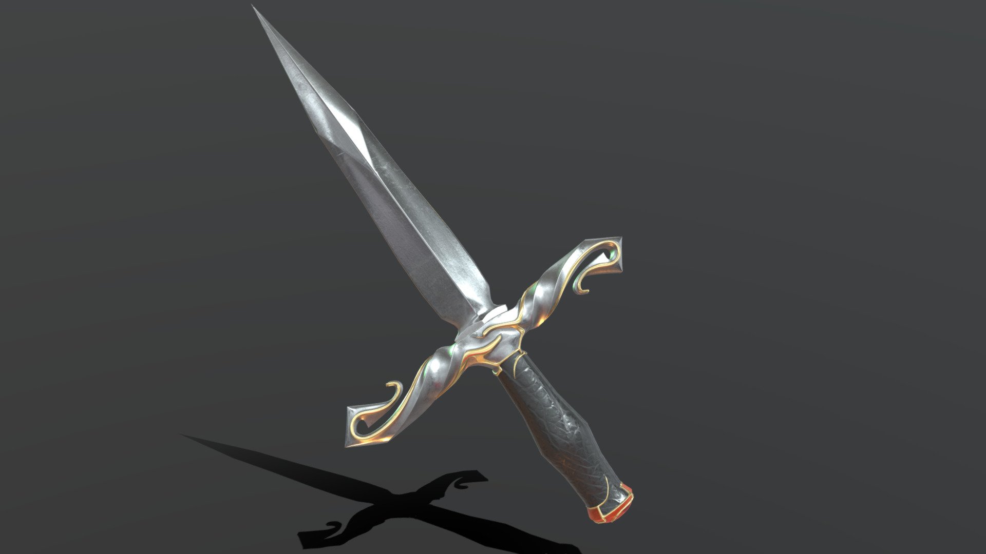 Gothic Stiletto - 3D model by jrigall [c74f4a0] - Sketchfab