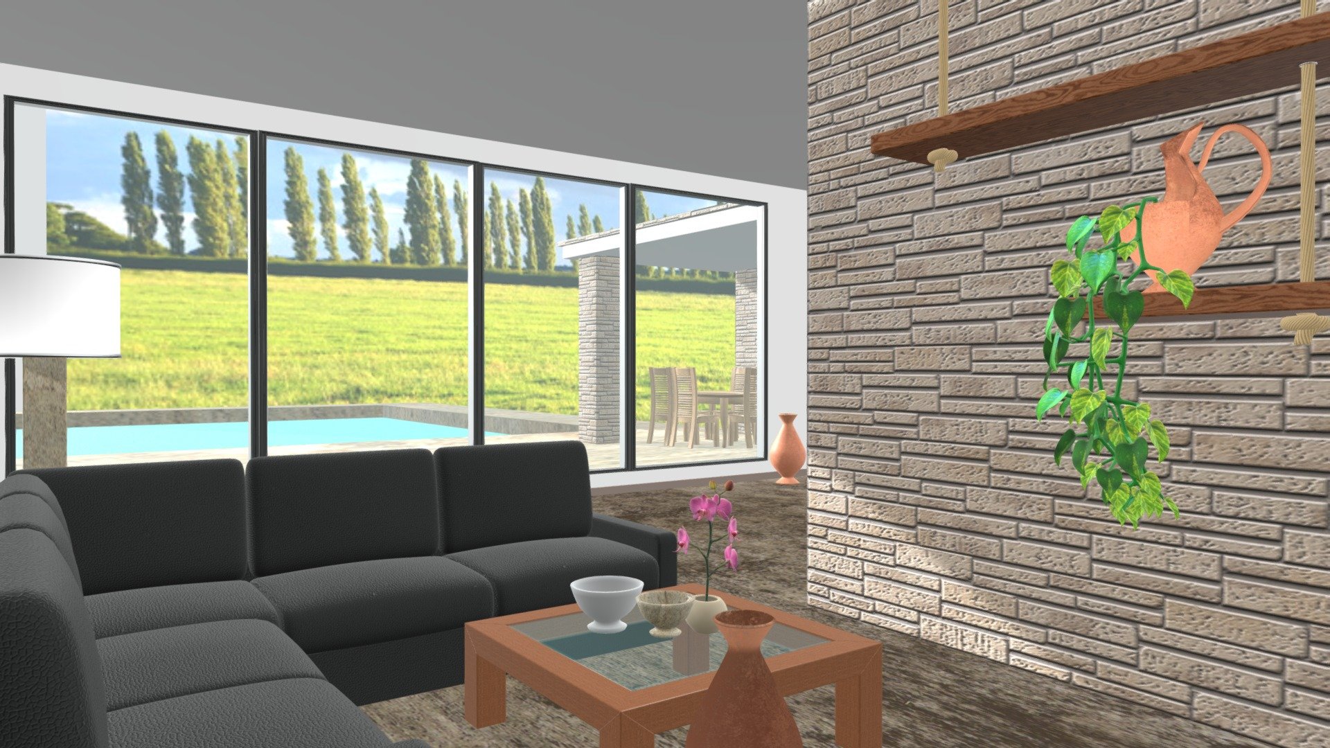 Interior Design - Buy Royalty Free 3D model by Antonio Rossini (@Rox3d ...