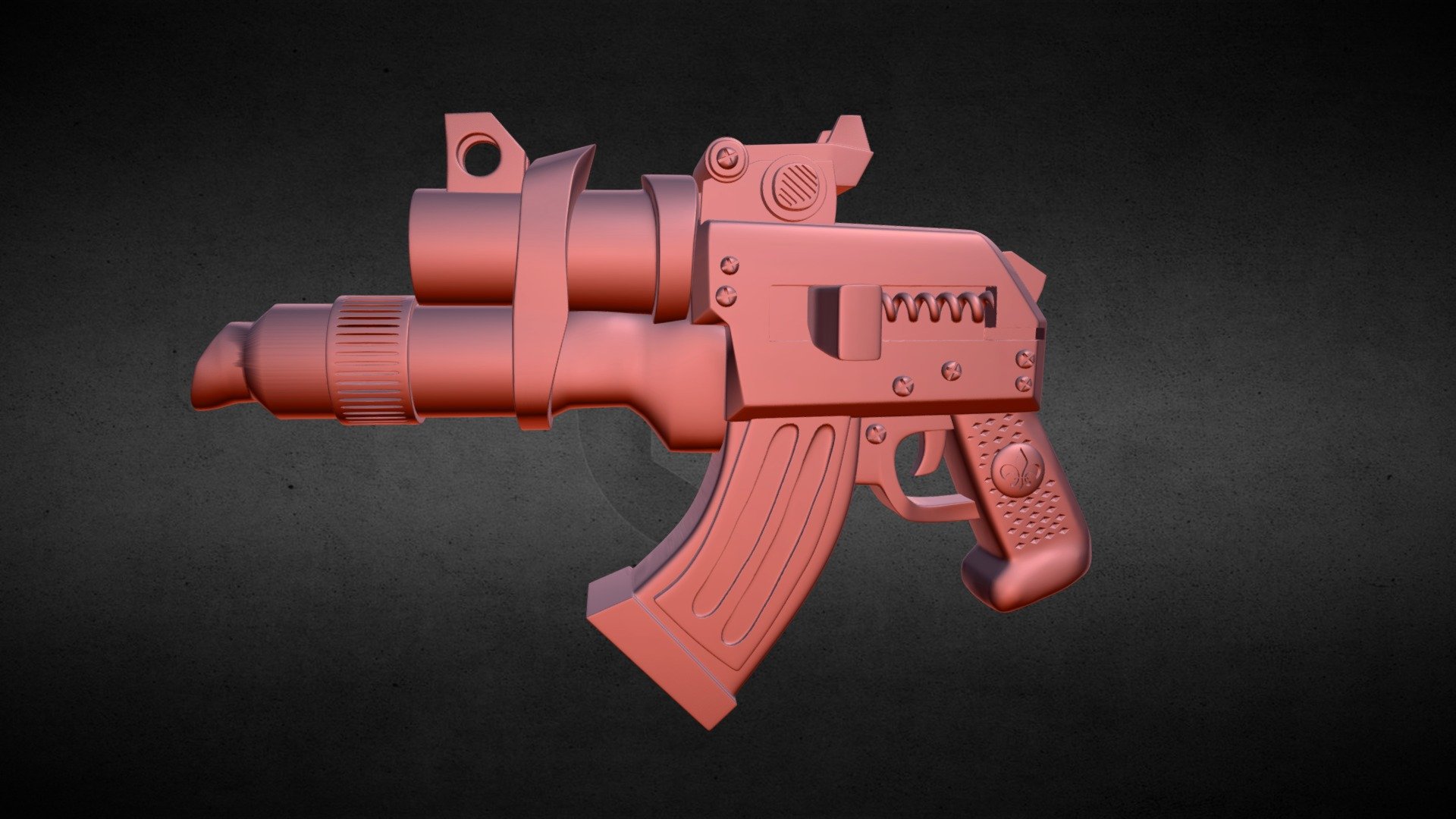 Stylized Handgun - Buy Royalty Free 3D model by paburoviii [c7510b5 ...