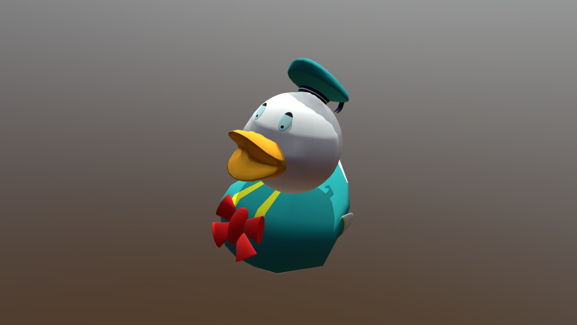 Rubber Duck - Donald Duck - 3D model by NathanKanter [c7514ed] - Sketchfab