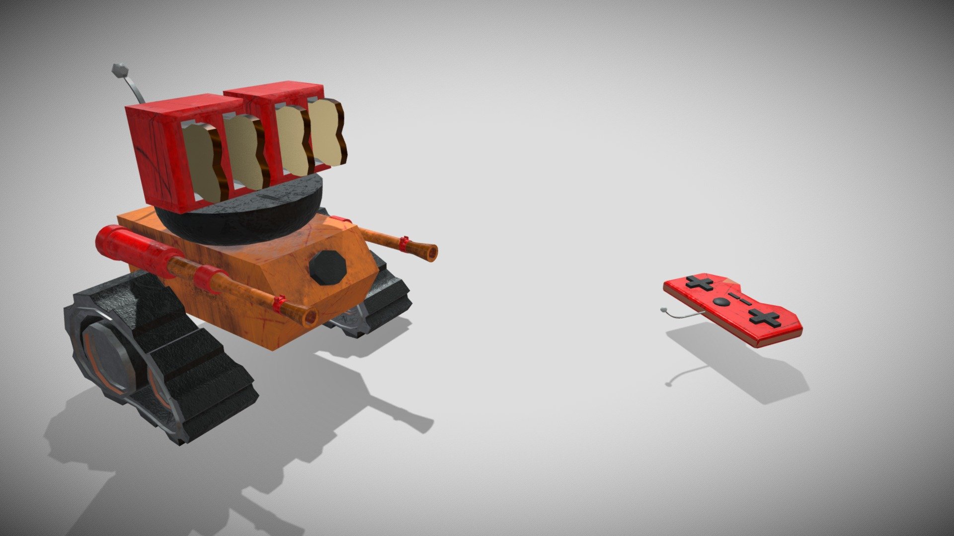 Toaster Tank - Download Free 3D model by JordanPowell (@jpowell ...