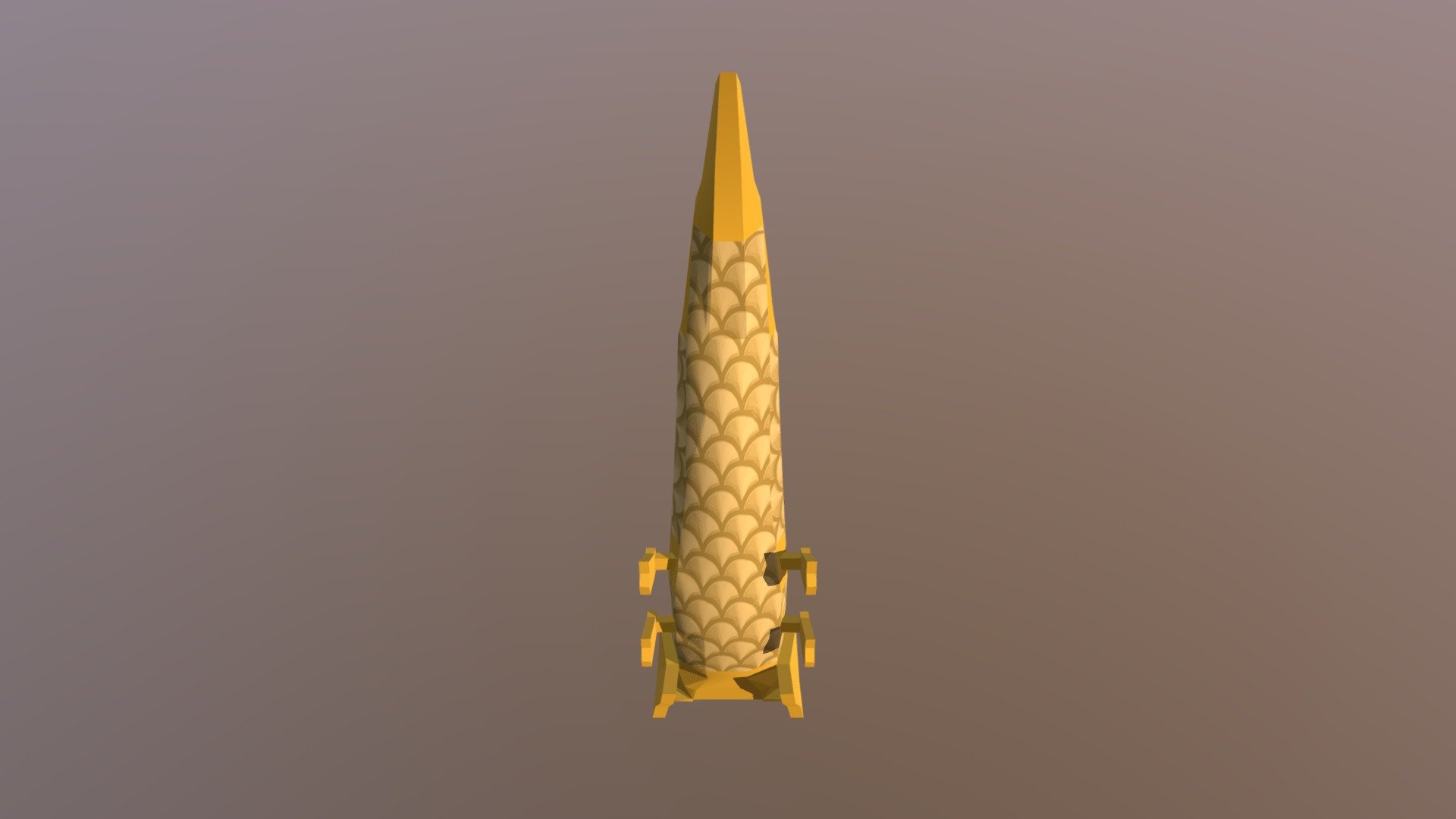 Castle Roof Fish - 3D model by arieskyle [c7529ca] - Sketchfab
