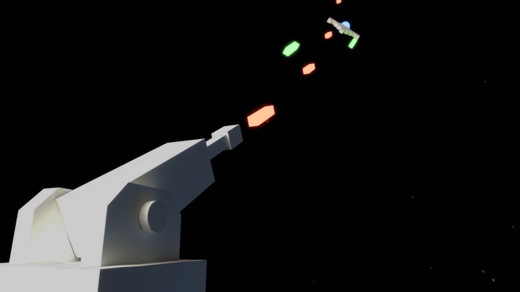 Arcade Space Battle Turrent - Download Free 3D model by PixelAudaz ...
