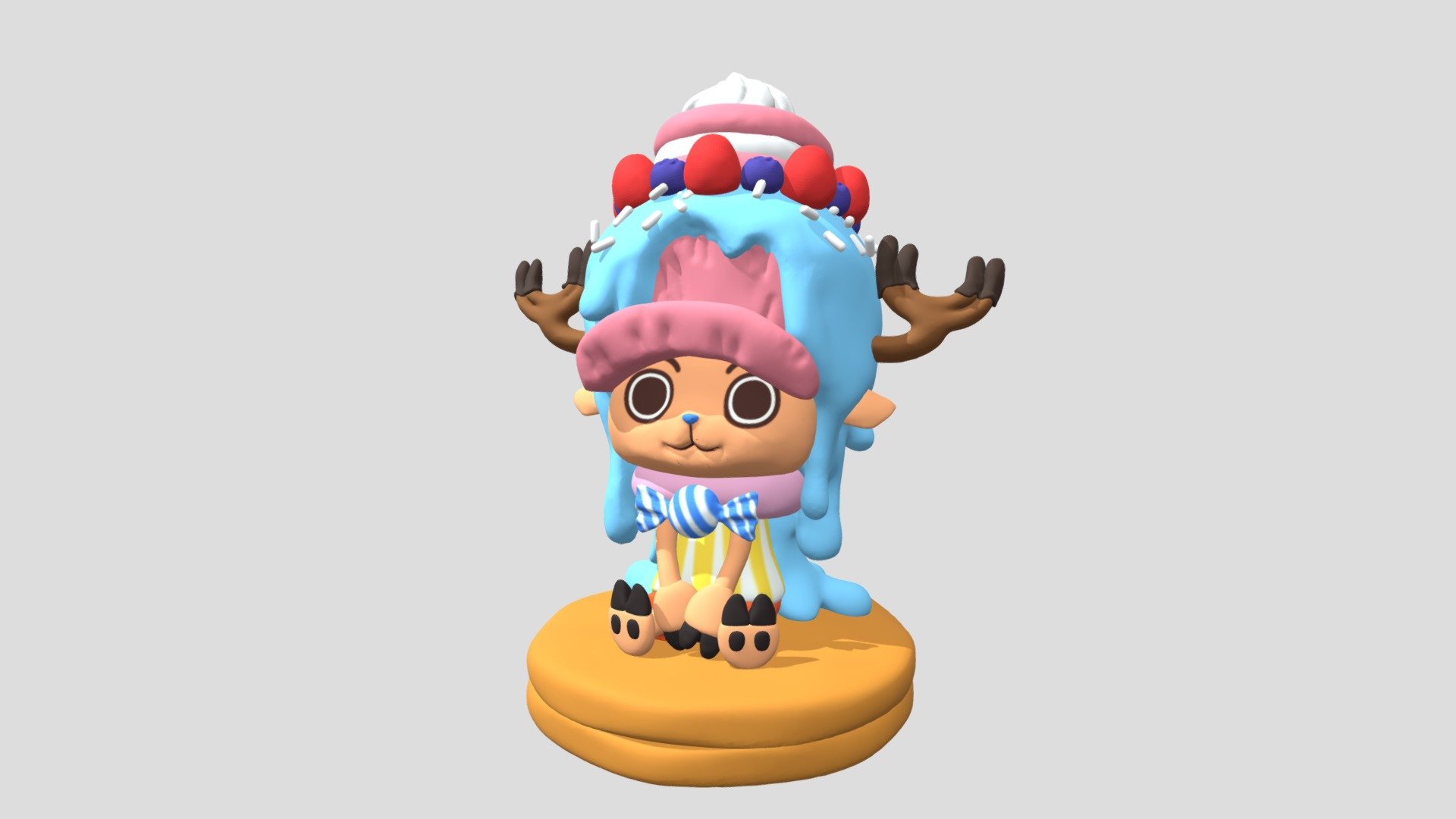 Chopper Cake - 3D model by Antonio MG (@AntonioMG) [c7546eb] - Sketchfab