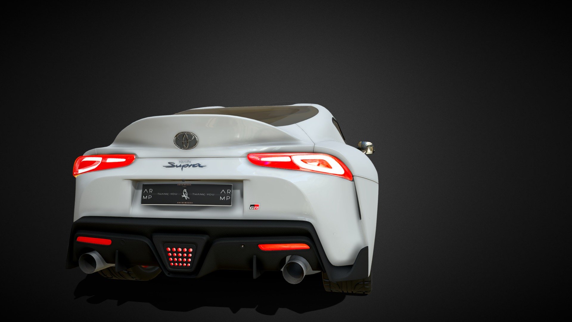TOYOTA Supra 2020 - 3D model by Armp studios (@Armpstudio) [c754798 ...