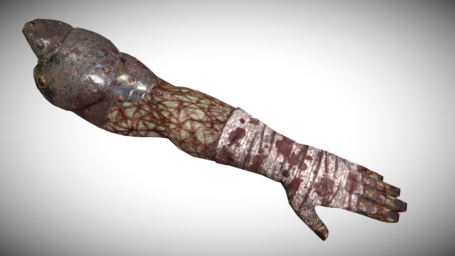 Kobold Zombie Arm - 3D model by Mark Ellison Mungcal ...