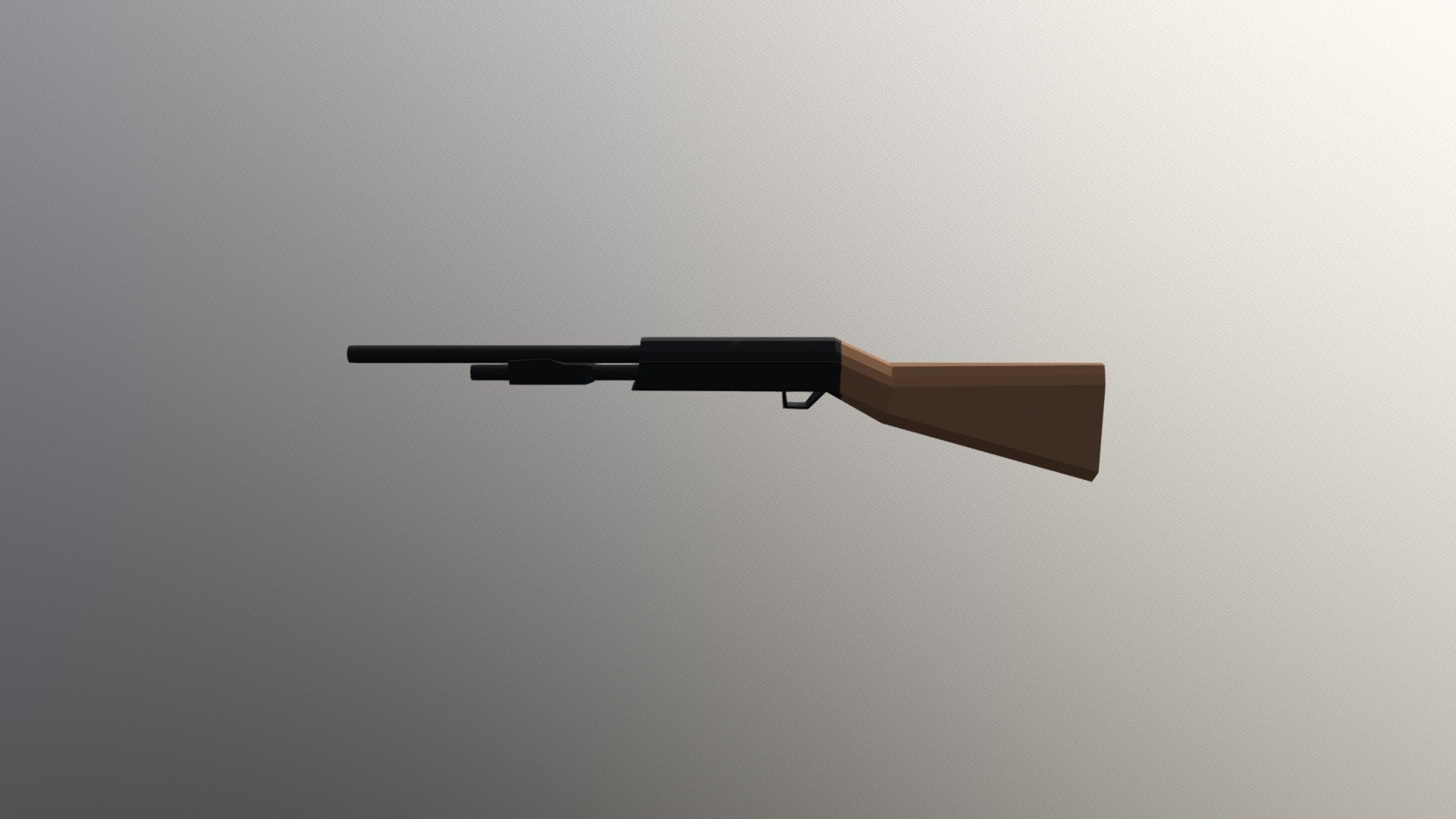 Shotgun Low Poly - 3D model by Raph3d [c7571f3] - Sketchfab