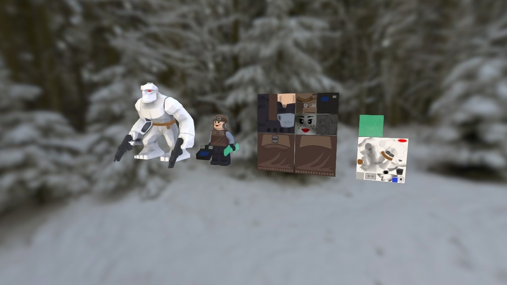 Timesplitter LEGO - 3D model by Gary Fenn (@fenn) [c758438] - Sketchfab