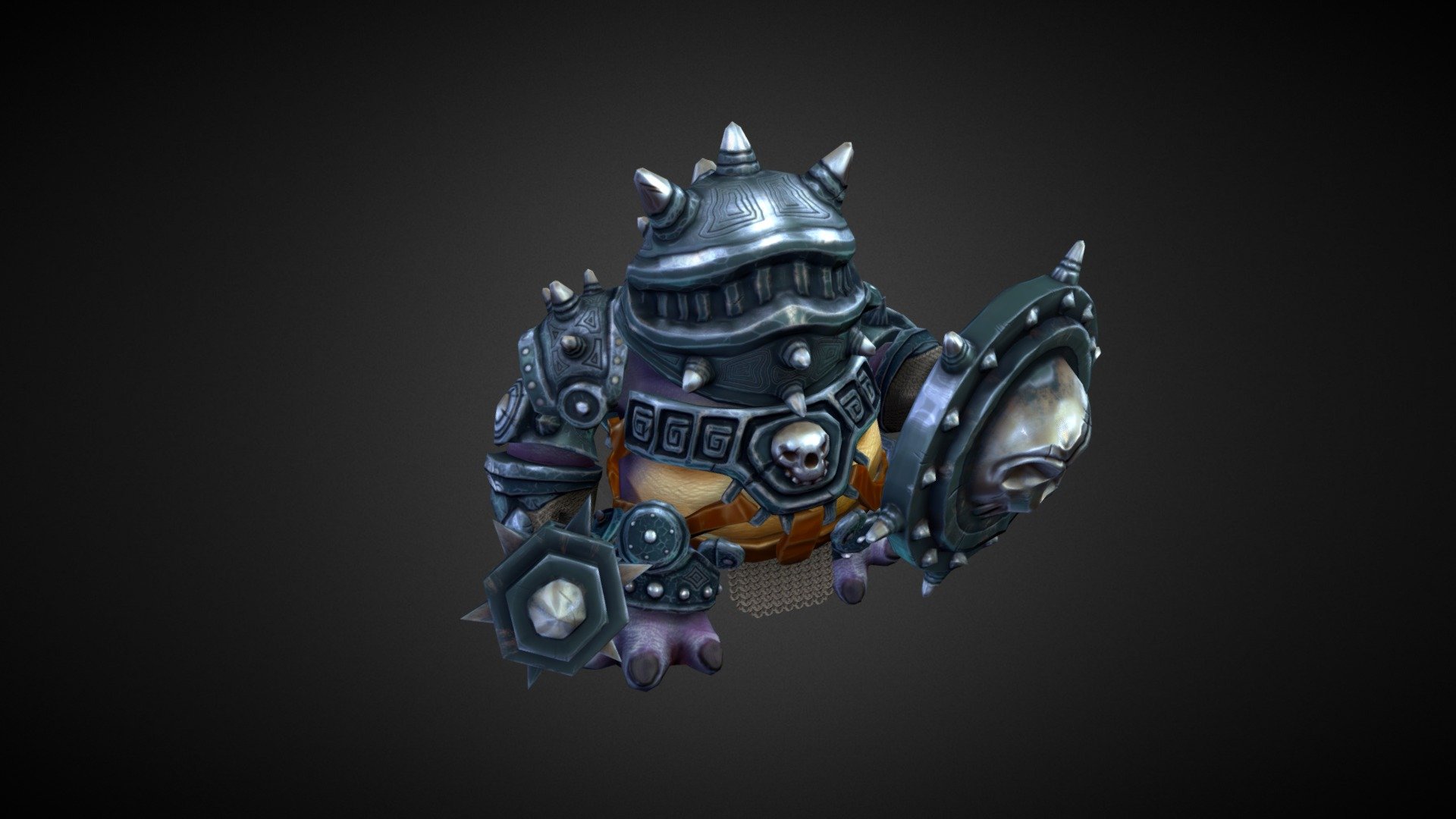 Orc Knight - Walk Animation - 3D model by lesliestowe [c758637] - Sketchfab
