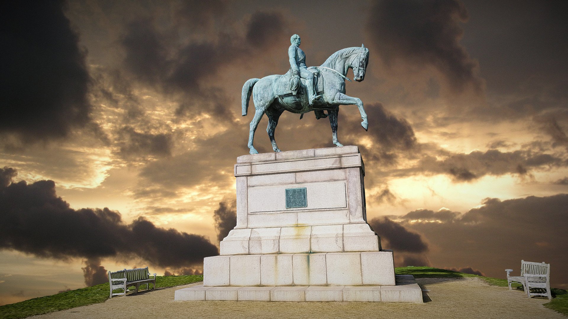 The Prince Consort Statue - 3D model by public-art.uk [c758a82] - Sketchfab