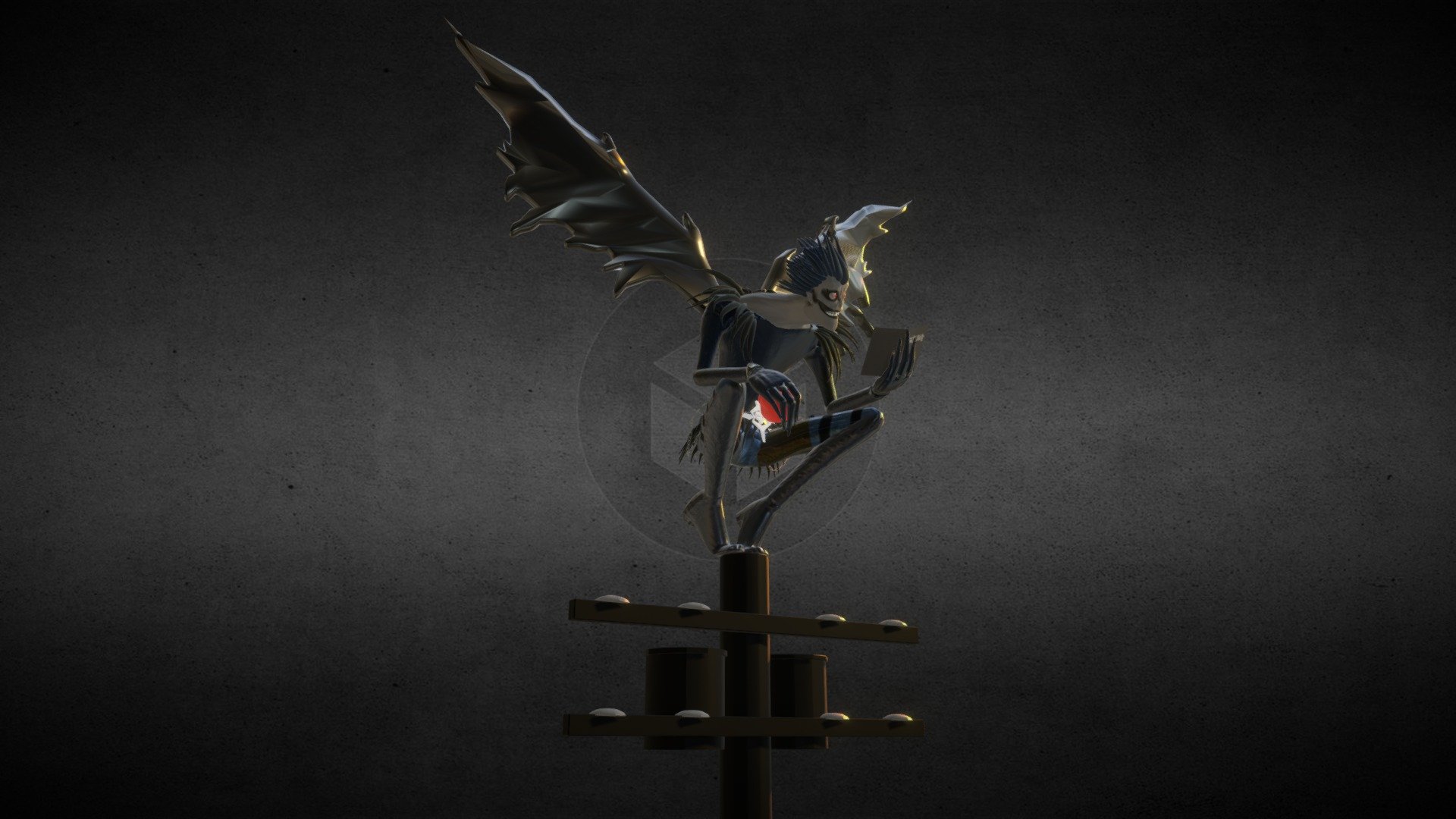 Ryuk - Download Free 3D model by MSMR (@syamharto) [c75b0c1] - Sketchfab