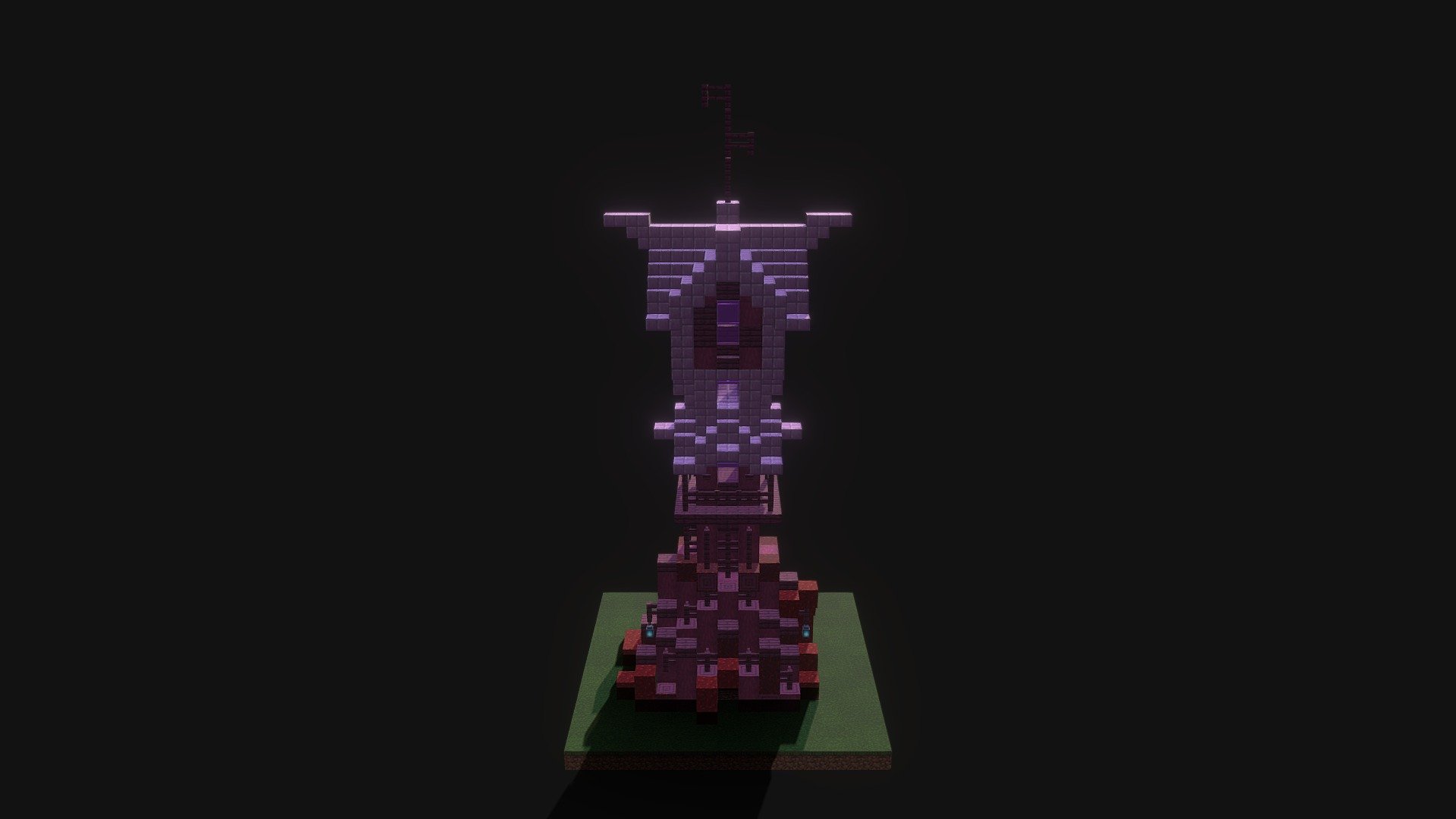 purpur tower - 3D model by QuetzMC2 [c75c3f4] - Sketchfab