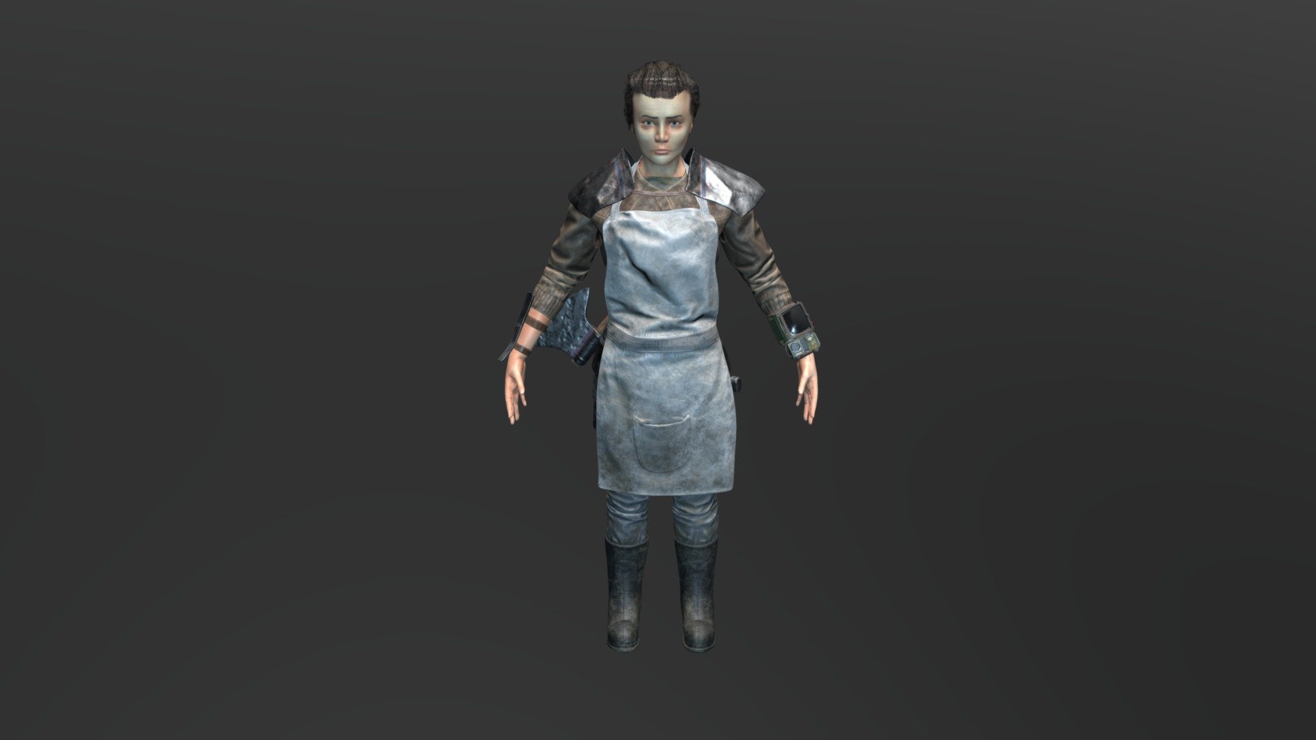 Fallout_Character_LP - 3D model by SirMackintoshVI [c75cd91] - Sketchfab