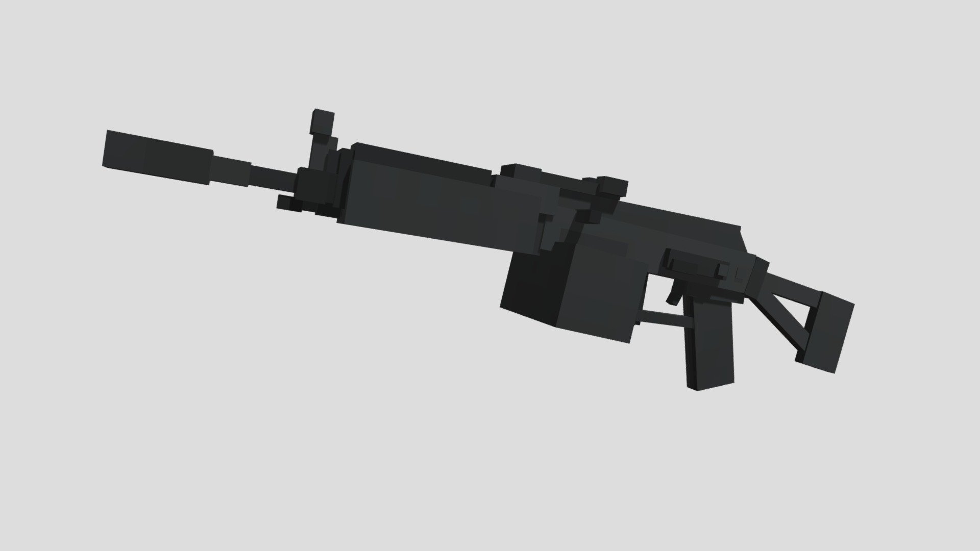 Modified Akm (LMG) - Download Free 3D model by BlitzKriegElite [c75ce57 ...
