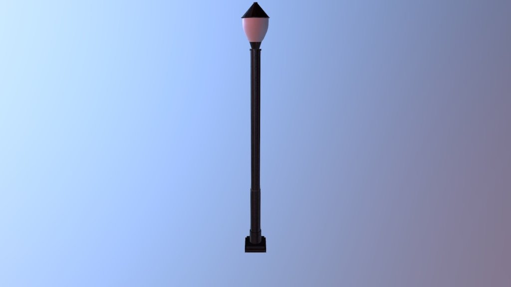 Light Post - Download Free 3D model by jourdenmaree [c75d9c3] - Sketchfab