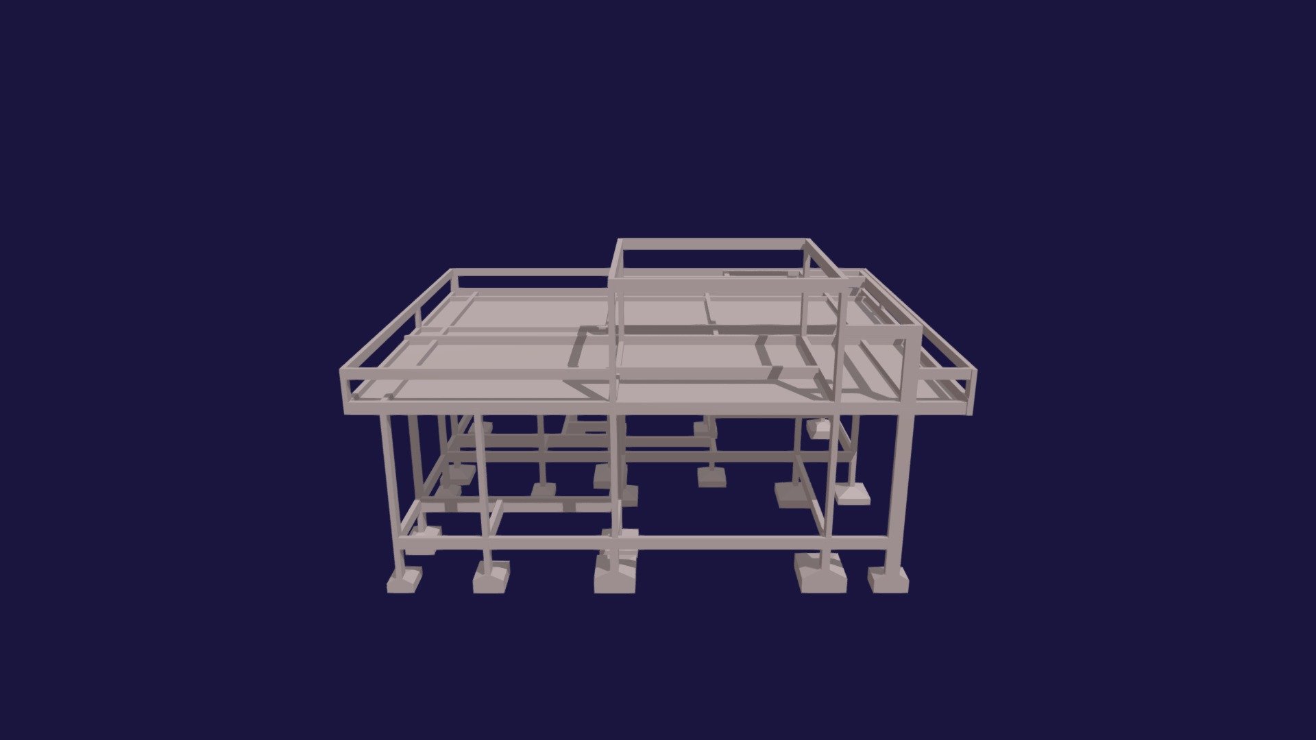 PROJETO ESTRUTURAL ENGLOBE - 3D model by Eng Civil Moana de Almeida ...