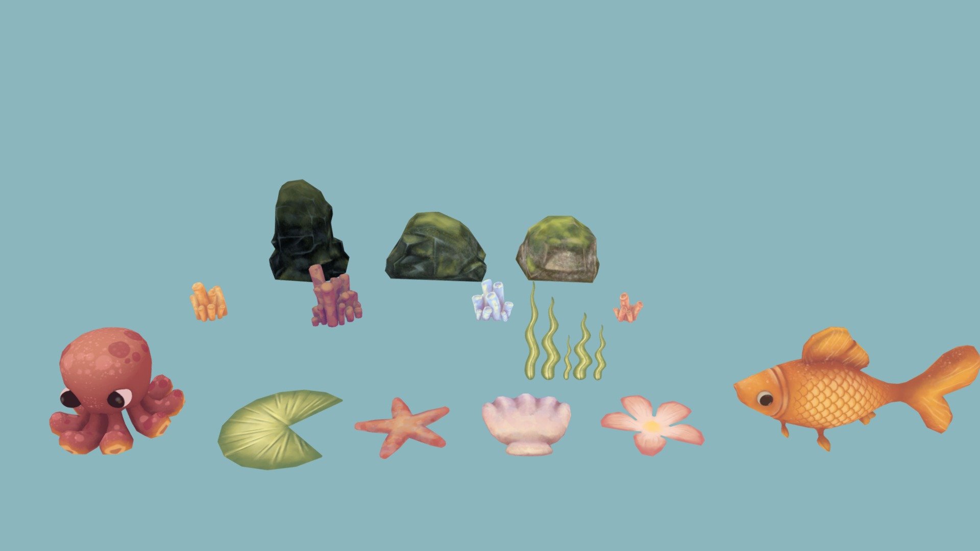 SeaPlants_Sketchfab - 3D model by minmintea (@tvcomet) [c75e23f ...