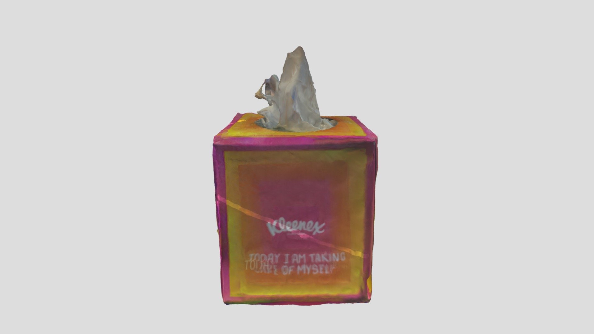 Tissue Box - 3D model by lindseysmiles [c75ee3c] - Sketchfab