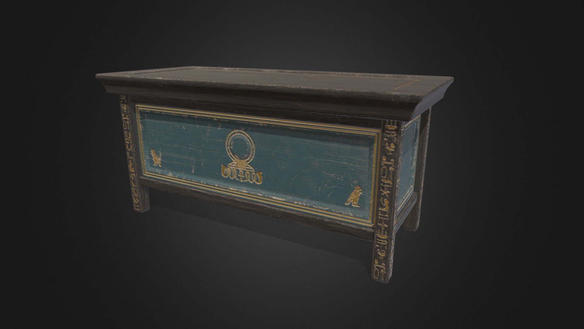 Decorative Table - 3D model by blkelly [c76154b] - Sketchfab