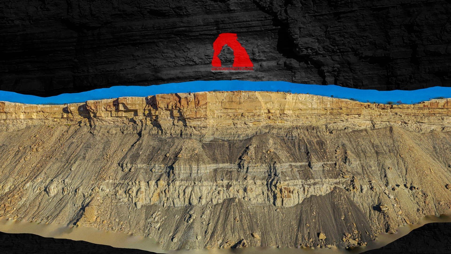 Ferron Cliff Section - 3D model by Geology Field School ...