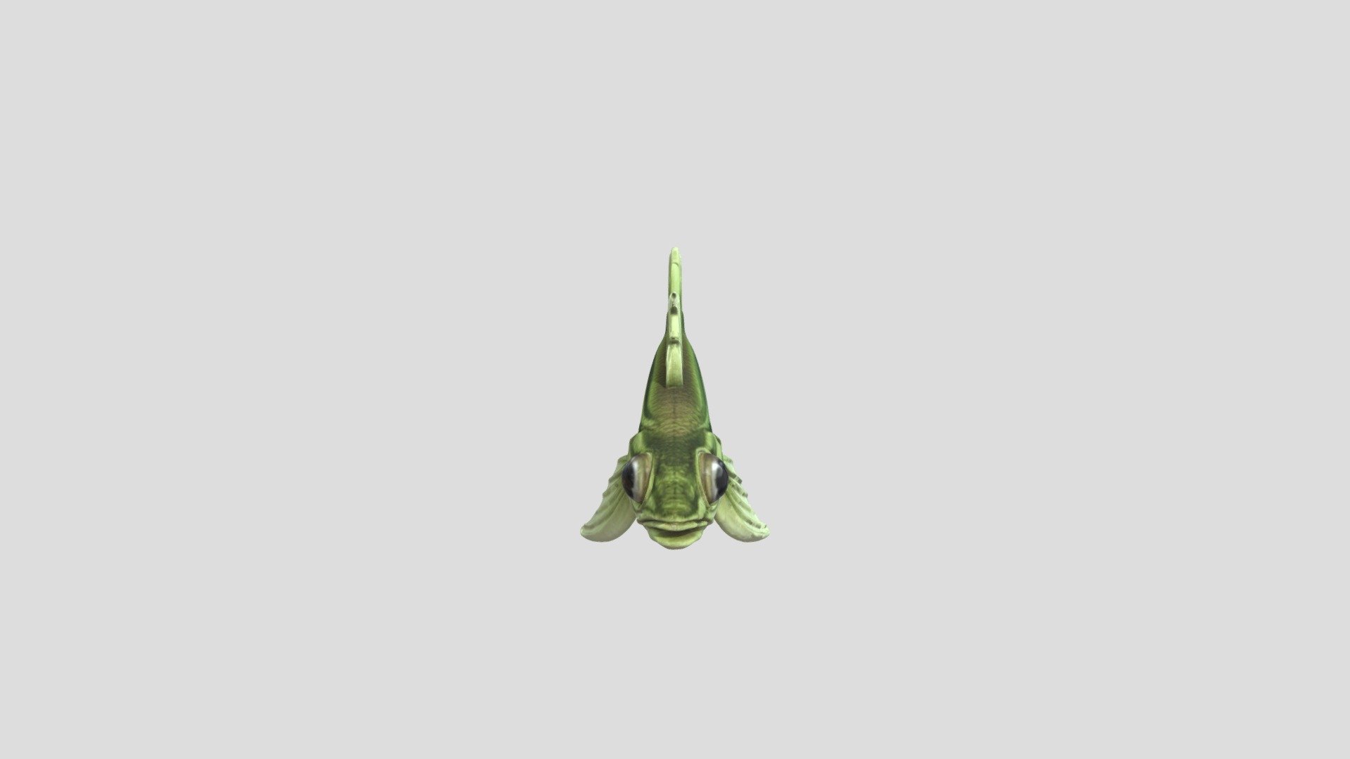 Emeraldfin Freshwater Fish Illustration - Download Free 3D model by ...