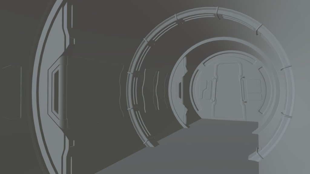 test hallway - 3D model by tstolzschroeder [c767803] - Sketchfab