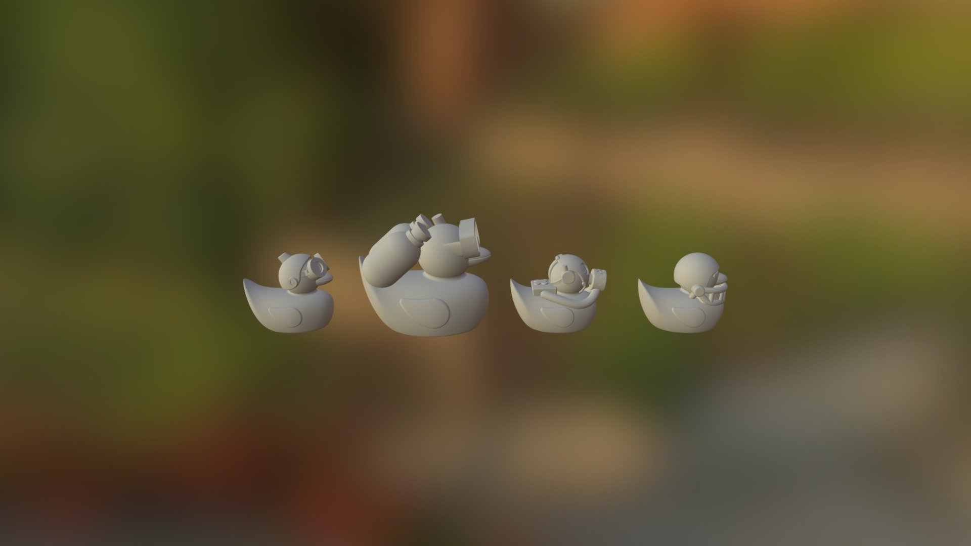Scuba_Duck_-_3DPrinterOS_59159 - 3D model by Shared via 3DPrinterOS and ...