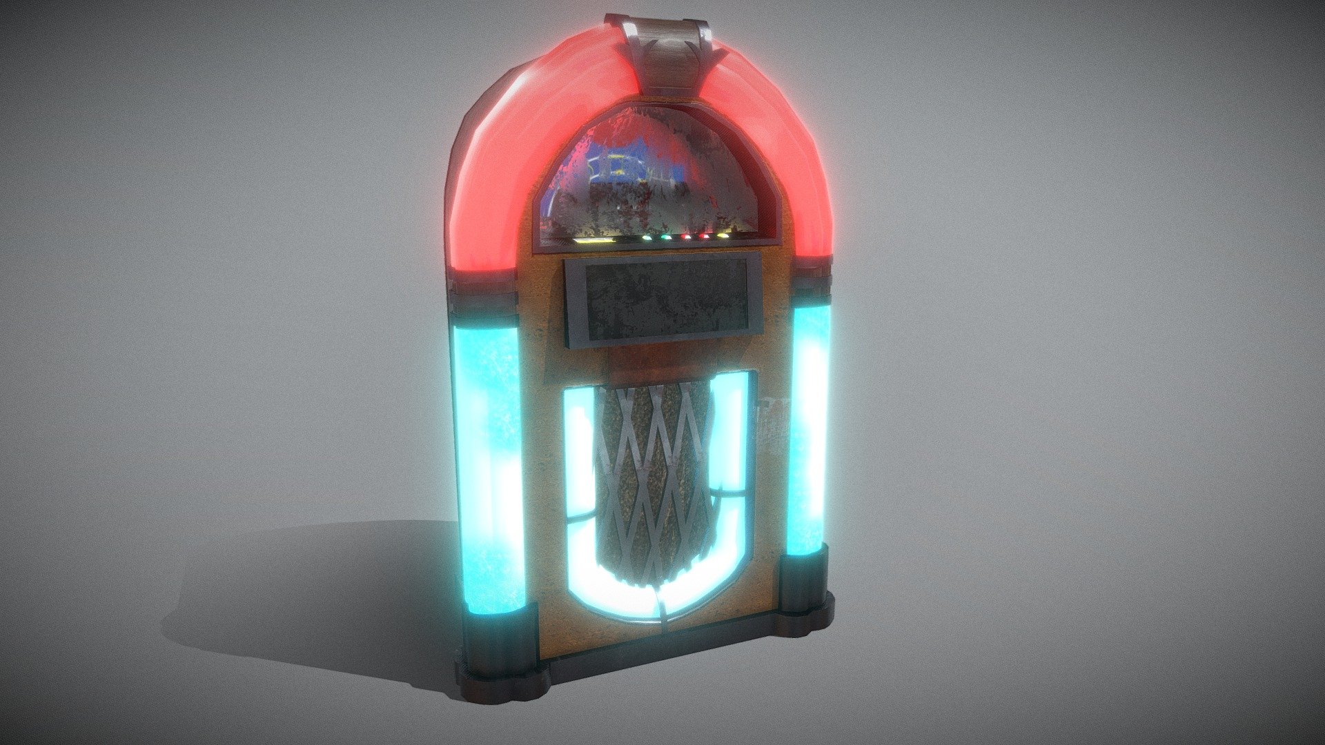 Jukebox Asset - Download Free 3D model by Adam.Fautley [c769446] - Sketchfab