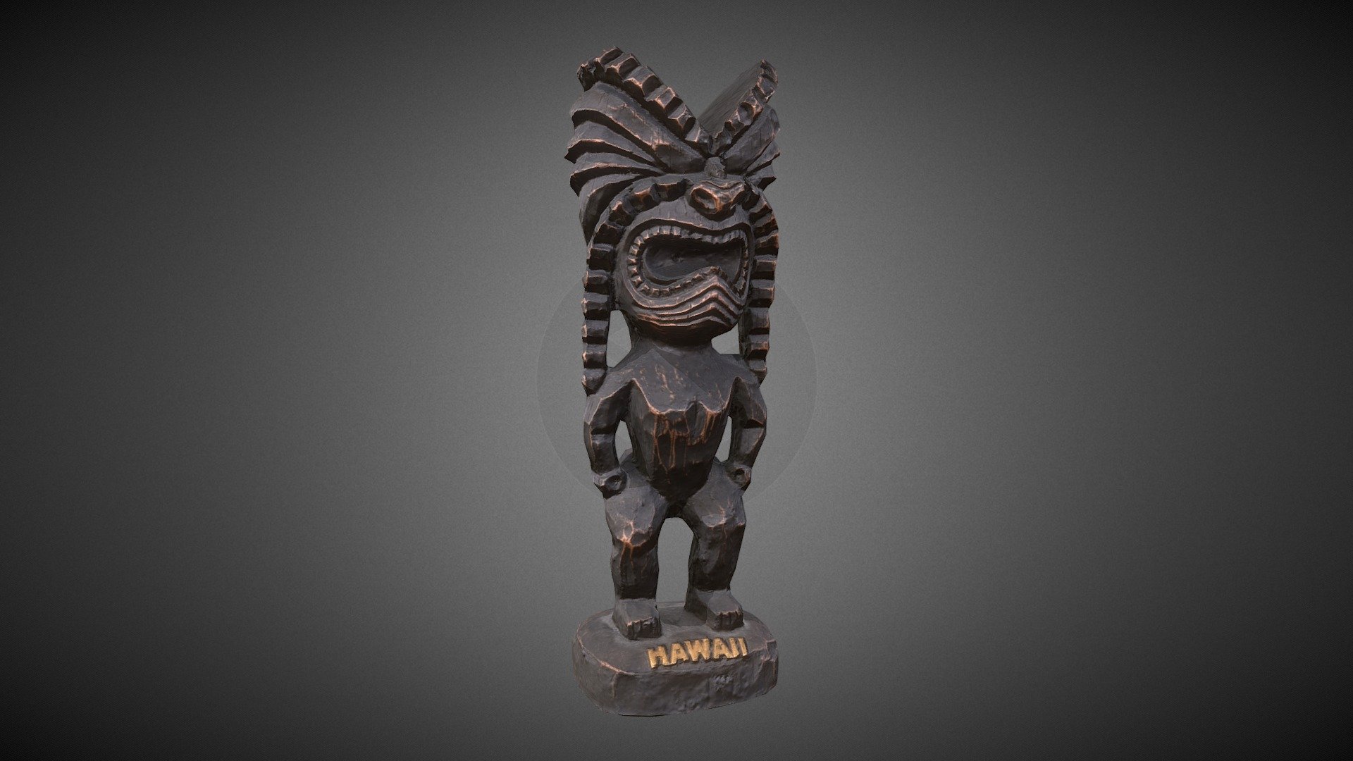 "Kū" Tiki Statue - Download Free 3D model by skullreaper134 [c7694ba ...