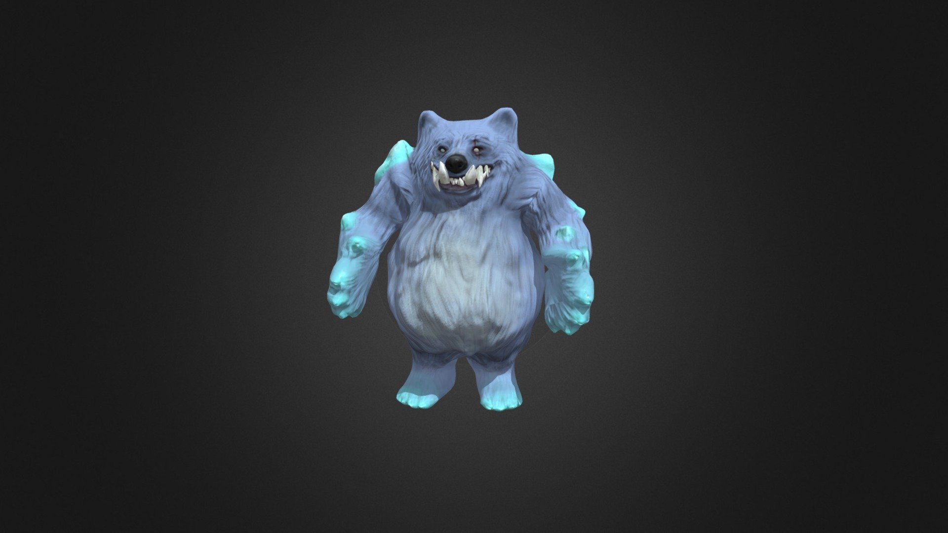 Animated Ice Bear - 3D model by LenikArt [c76c2e4] - Sketchfab